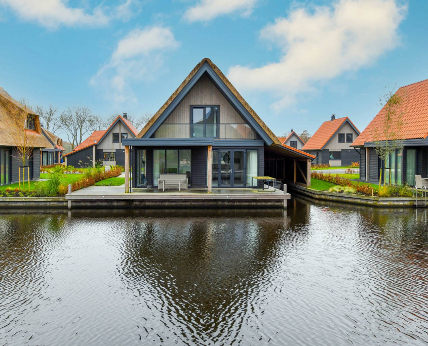 Ausstattung der Ferienvilla Haus 19 mit Reetdach in Ossenzijl | Overijssel